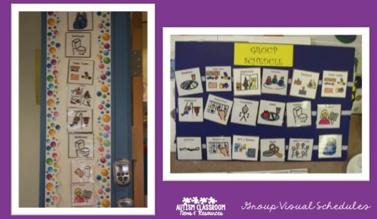 Visual Schedule Series: 5 Reasons to Use Group Schedules - Autism ...