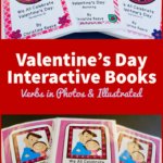 Valentine's Day Interactive Books-Verbs in Photos and Illustrated ...