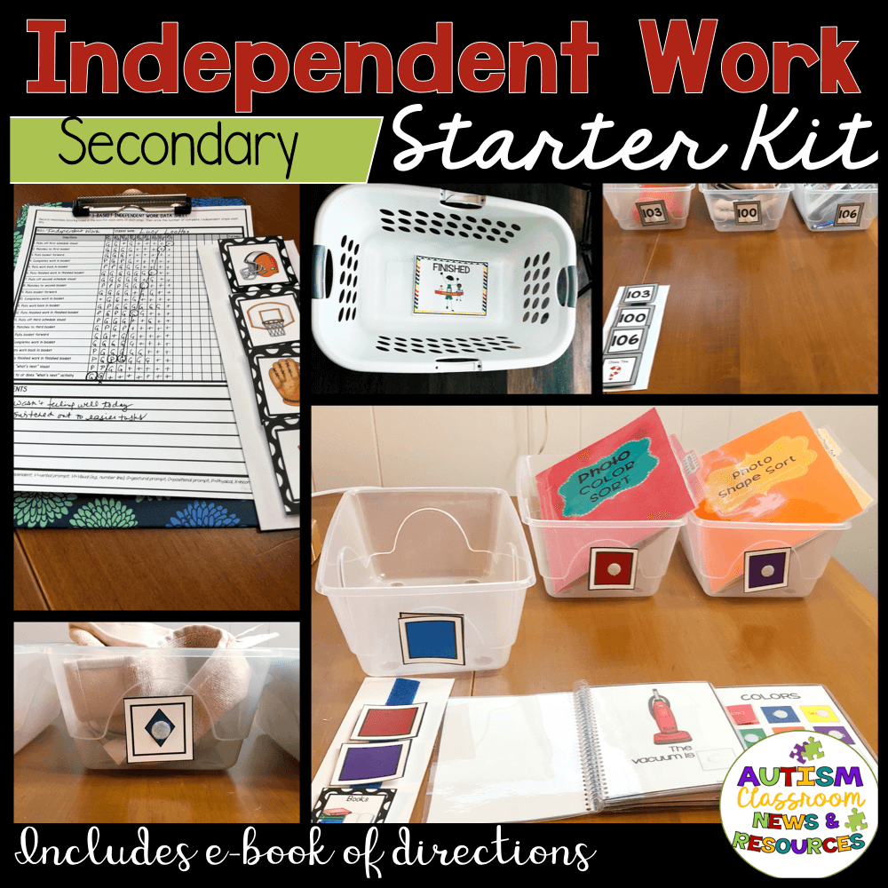 Where Should You Set Up Your Independent Work Area? | Autism Classroom ...