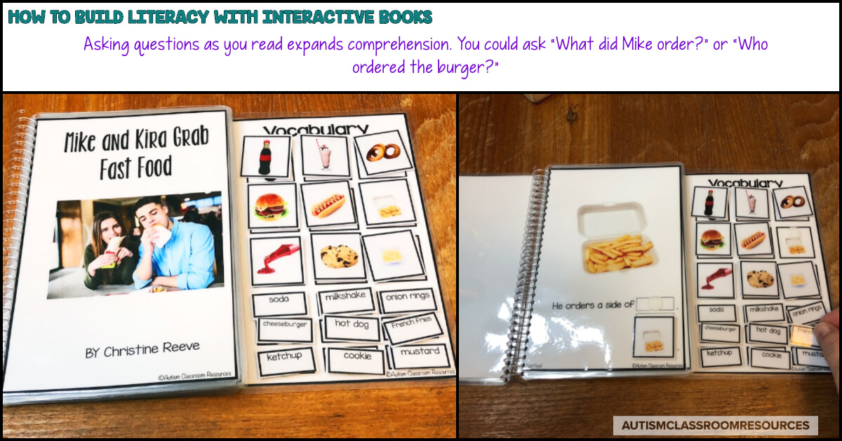 How to Build Literacy with Interactive Books & Sight Words | Autism ...