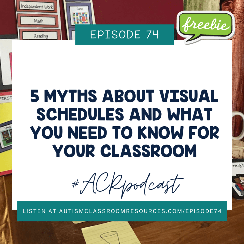 Visual Schedules and Autism: Busting 5 Myths and Setting it Straight ... Visual Schedules and Autism: Busting 5 Myths and Setting it Straight ...